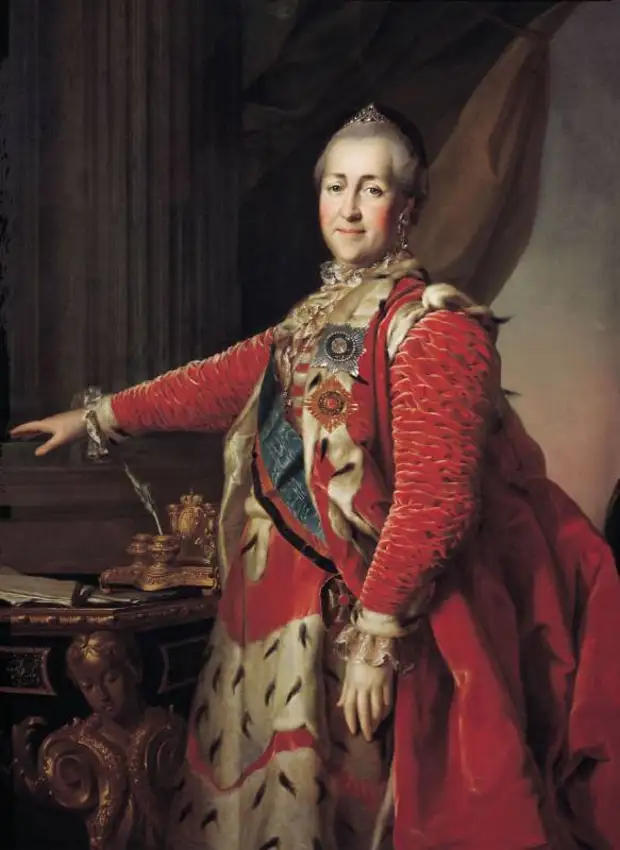 Levitsky - Portret van Catherine II, 1782