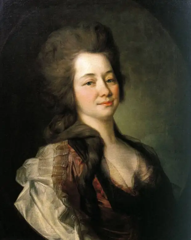 Levitsky - Portret van Maria Alekseevna Lvova. 1781