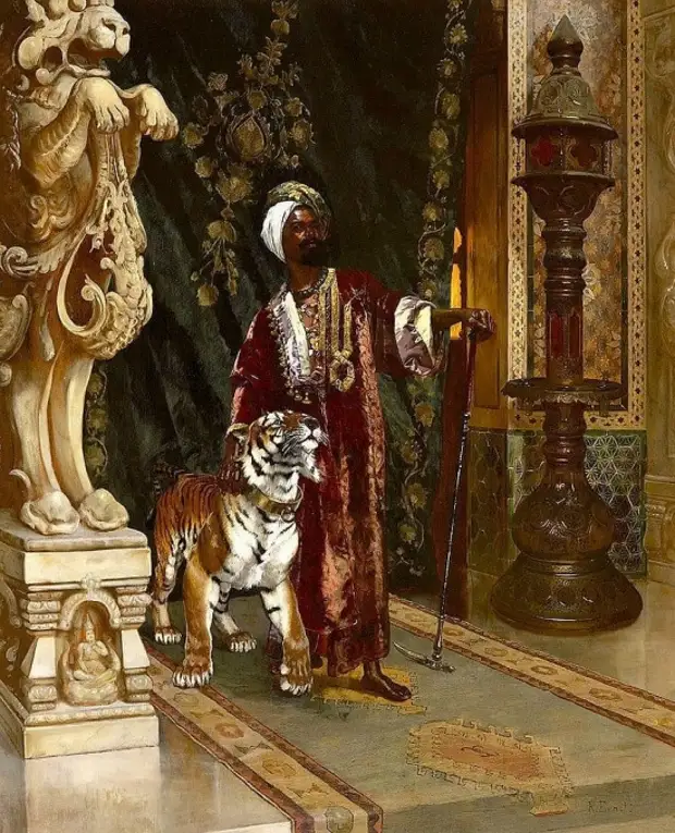 rəssam Rudolf Ernst (Rudolf Ernst) rəsm əsərləri - 10