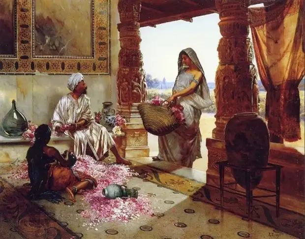 rəssam Rudolf Ernst (Rudolf Ernst) rəsm əsərləri - 12