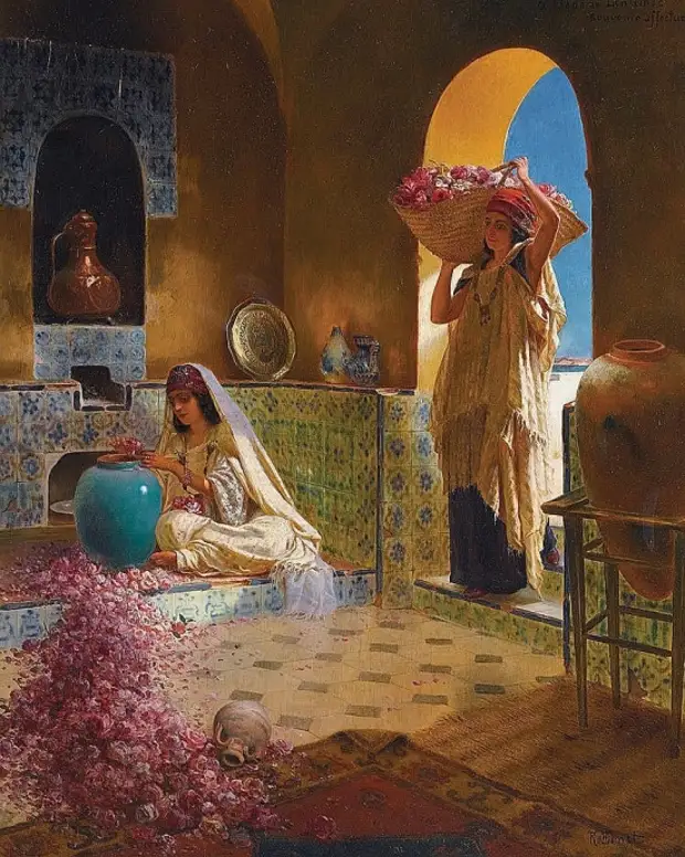 rəssam Rudolf Ernst (Rudolf Ernst) rəsm əsərləri - 05