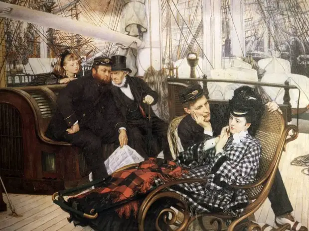 Dee leschten Owend, Auteur: Tissot, Jacques Joseph (Jacques Joseph Tissot) Tissot, Jacques Joseph (Painting on Gallerix.ru)