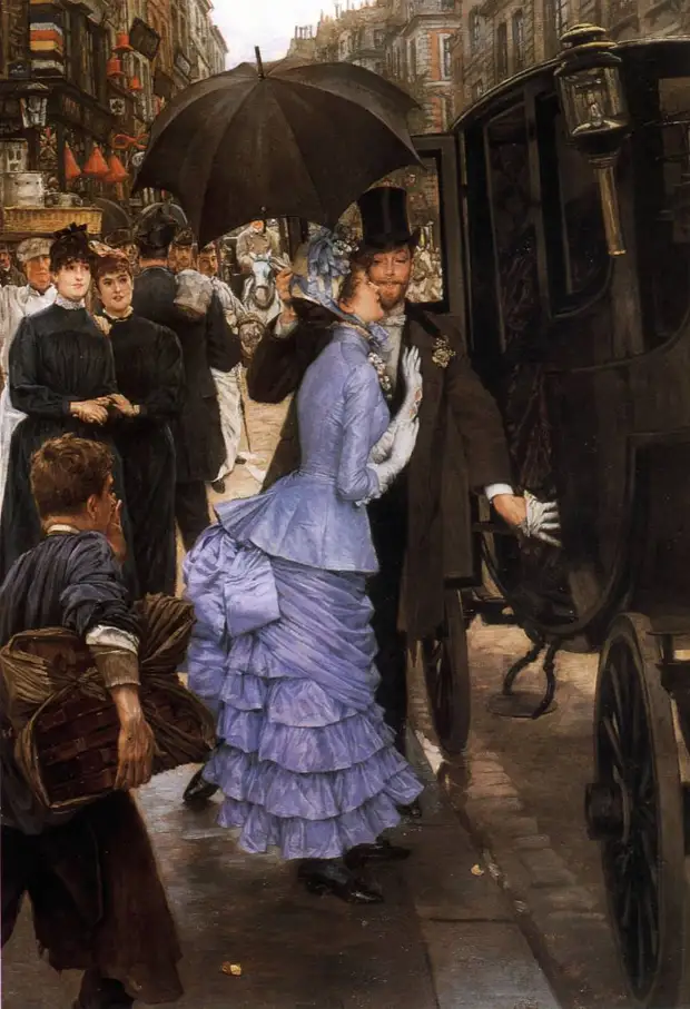 Il viaggiatore, Autore: Tissot, Jacques Joseph (Jacques Joseph Tissot) Tissot, Jacques Joseph (Pittura su Gallerix.ru)