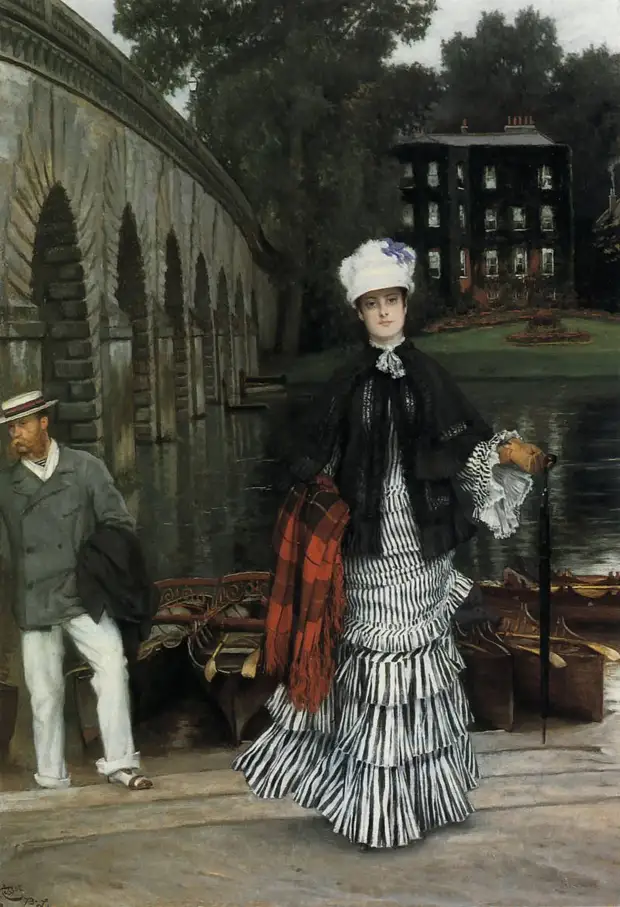 Il ritorno dal viaggio in barca, Autore: Tissot, Jacques Joseph (Jacques Joseph Tissot) Tissot, Jacques Joseph (Pittura su Gallerix.ru)