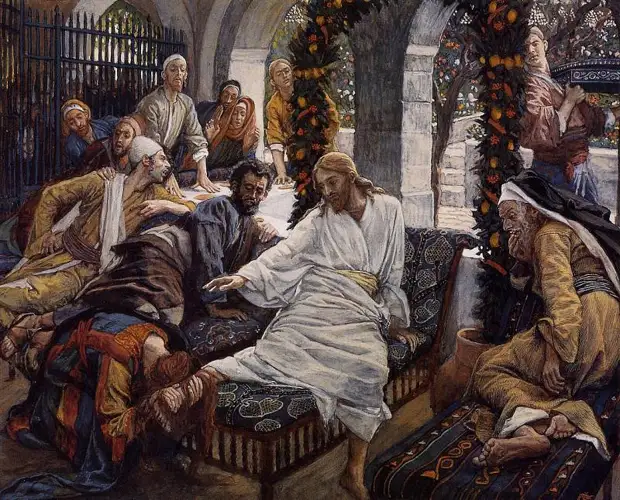 Tissot Mary Magdalene-nin Çox Qiymətli Məlhəm Qutusu, Müəllif: Tissot, Jacques Joseph (Jacques Joseph Tissot) Tissot, Jacques Joseph (Gallerix.ru saytında rəsm)