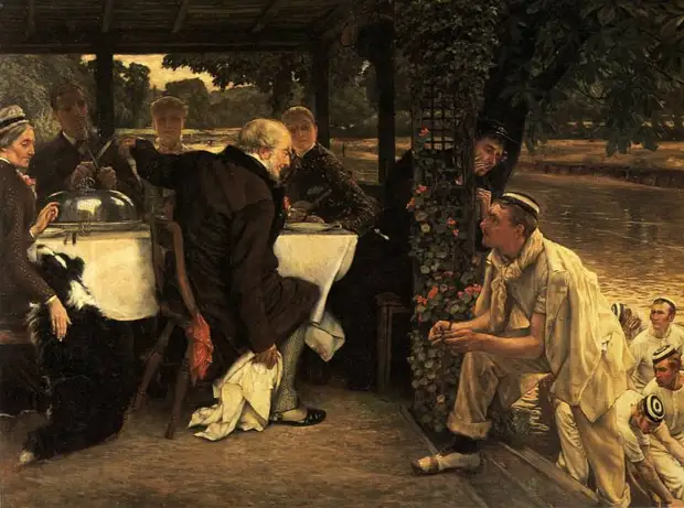 The Prodigal Son The Fatted Calf, Auteur: Tissot, Jacques Joseph (Jacques Joseph Tissot) Tissot, Jacques Joseph (Painting on Gallerix.ru)