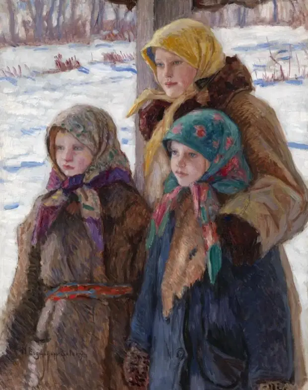 Kunstnik Nikolai Bogdanov - Belsky (1868 - 1944). Pildid vene elust