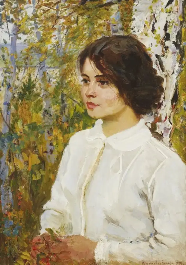 Ang artista nga si Nikolay Bogdanov - Belsky (1868 - 1944). Mga hulagway sa kinabuhi sa Russia