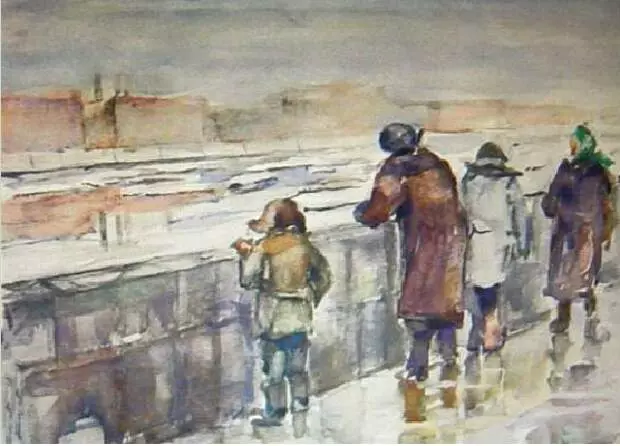 Un autoretrat inacabat de Kolya Dmitriev: el tràgic destí d'un artista de 15 anys, les aquarel·les de les quals són admirades fins i tot després de 70 anys