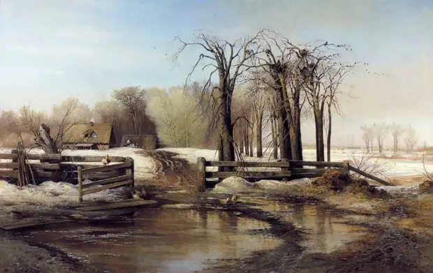 Savrasov - Den jara. 1873