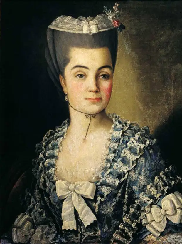 Serdioukov - Portrait d'une femme. 1775