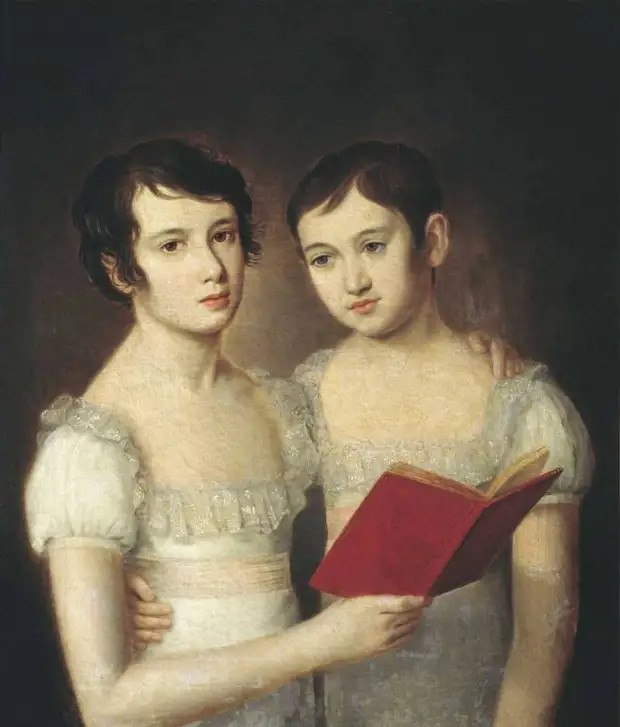 Smirnovsky - Portret fan twa famkes. 1810