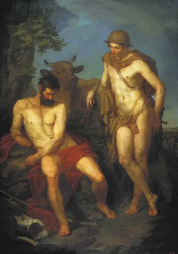 Sokolov PI - Merkur und Argus. 1776