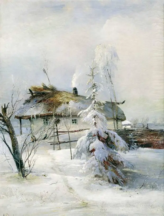 Savrasov - Winter. 1873