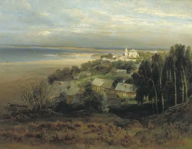 Savrasov - Monastère Pechersky près de Nijni Novgorod