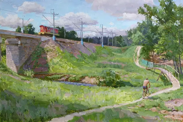 Sergei Sergeevich Panteleev: Pictura rusă contemporană.