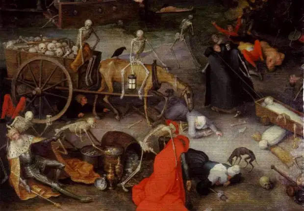 Allegory in the painting of the old masters of the Flemish school.