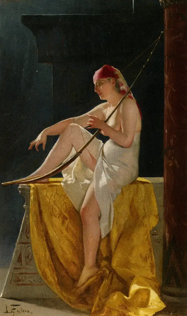 De spuenesche Kënschtler Luis Ricardo Falero.