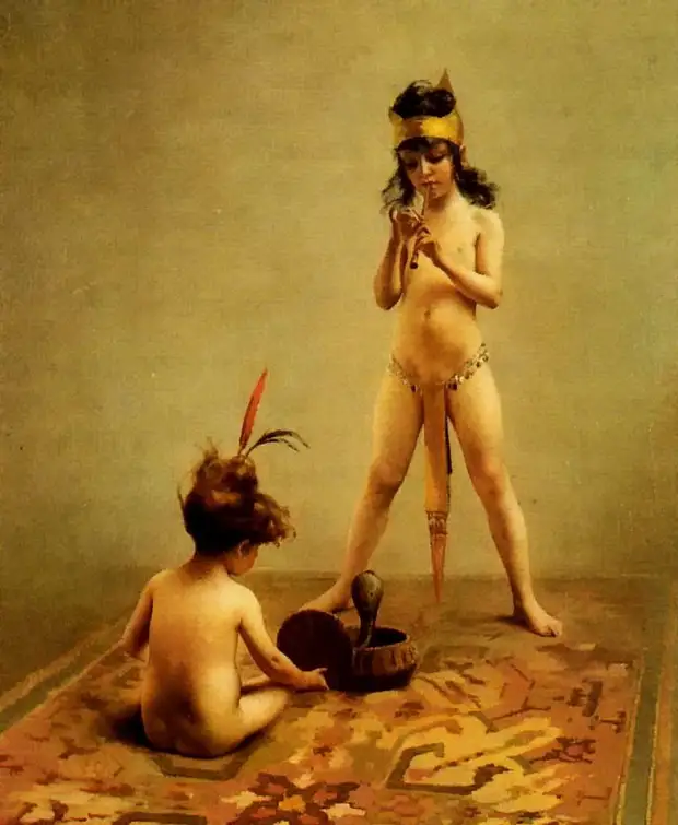 L'artista spagnolo Luis Ricardo Falero.