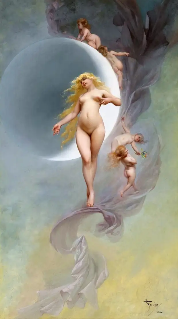 İspan rəssamı Luis Ricardo Falero.