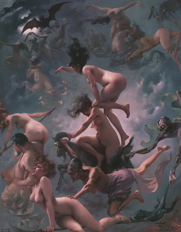 L'artista spagnolo Luis Ricardo Falero.