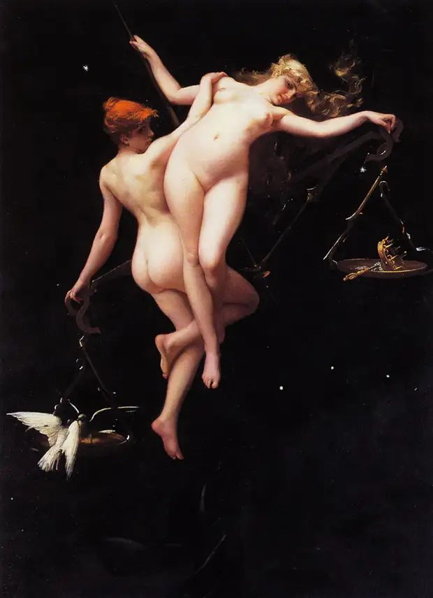 Artisti spanjoll Luis Ricardo Falero.