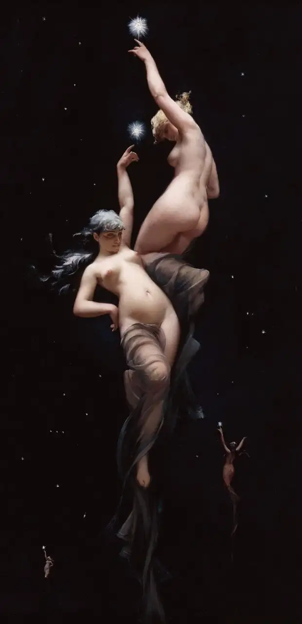 De spuenesche Kënschtler Luis Ricardo Falero.