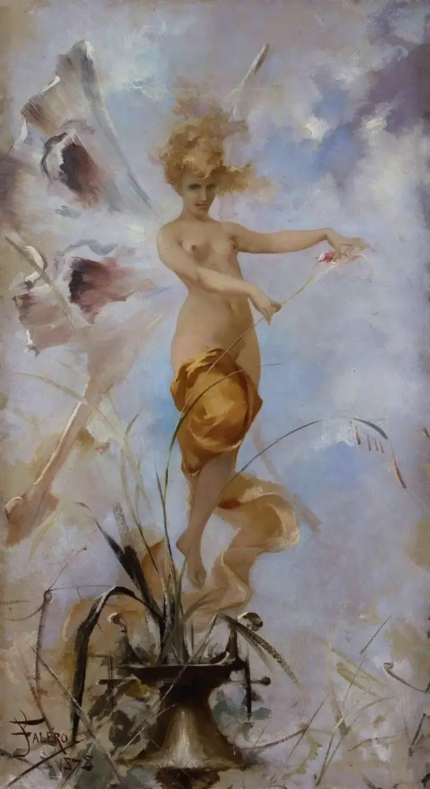 Artisti spanjoll Luis Ricardo Falero.