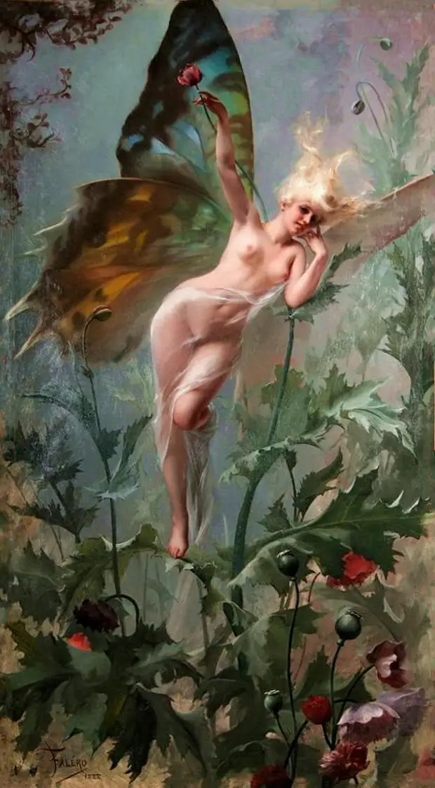 스페인 예술가 Luis Ricardo Falero.