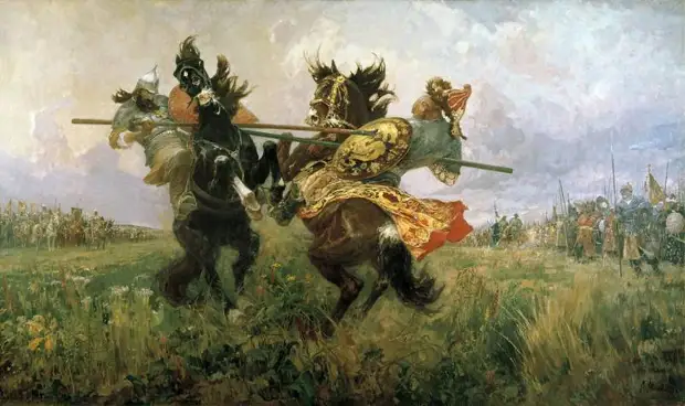 Avilov Michail (1882-1954). Duel