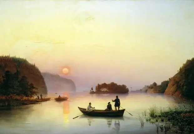 Ivanov Anton (1818-1864). Ferry N.V. Gogol