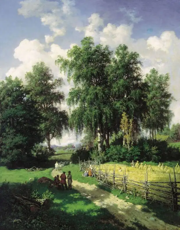 Kamenev Valerian (1823-1874). Výhľad do okolia