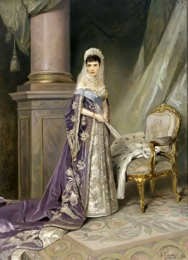 Makowskiý Wladimir (1846-1920). Empressleriň portreti