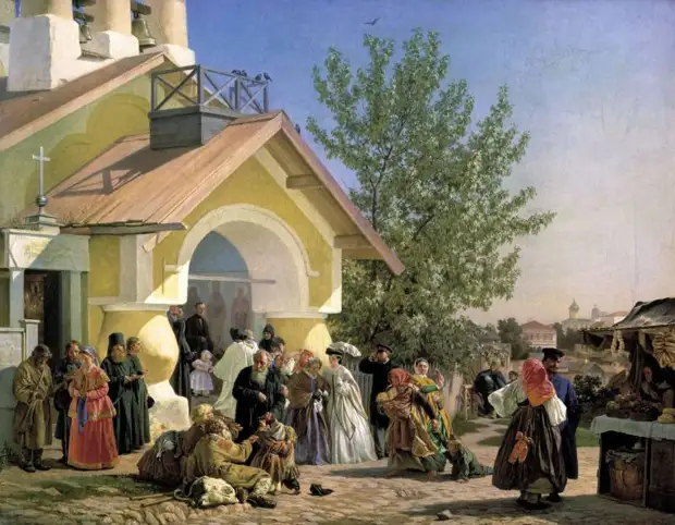 Morozow Aleksandr (1835-1904). Ybadathanadan çykmak