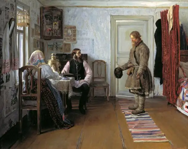 Bogdanov Ivan (1855-1932). Efter de berekkening. 1890