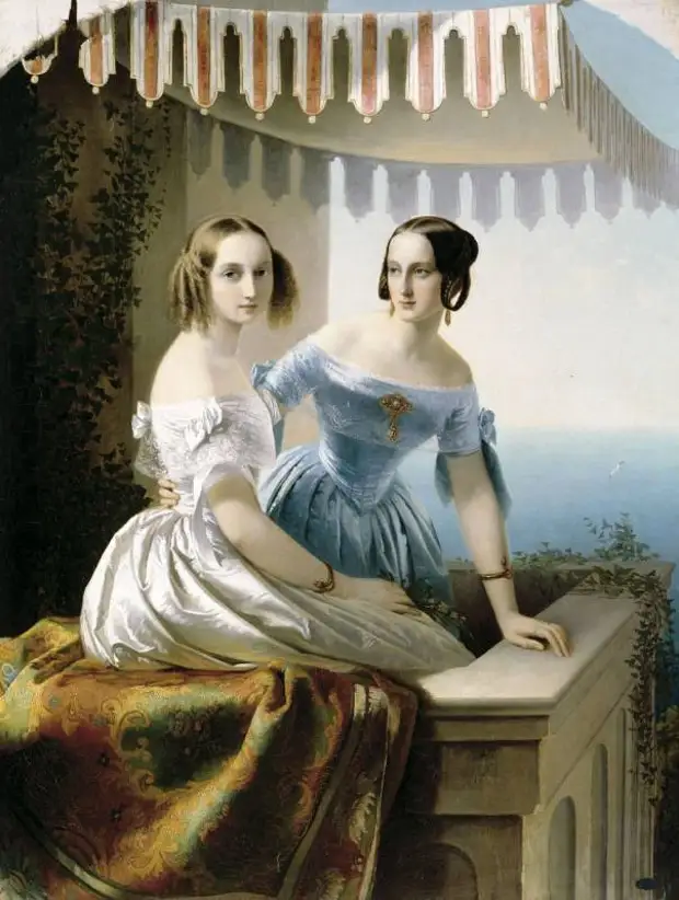 Neff Timothy (1805-1876). Potrét Grand Duchesses