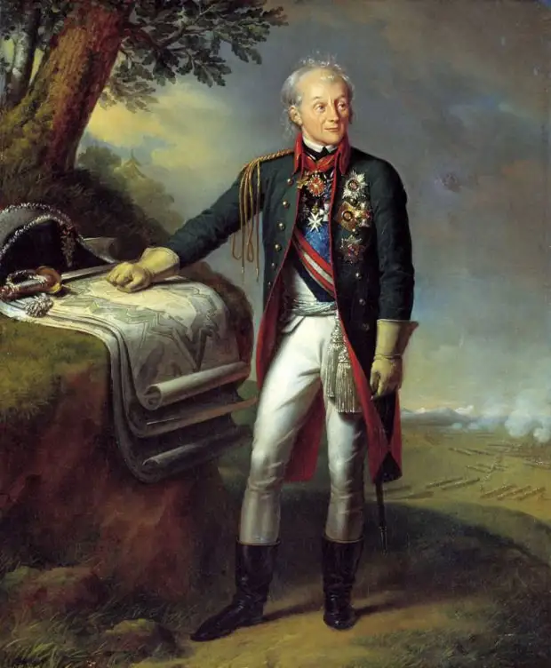 Steiben Karl (1788-1856). A.V. Suvorov'un Portresi