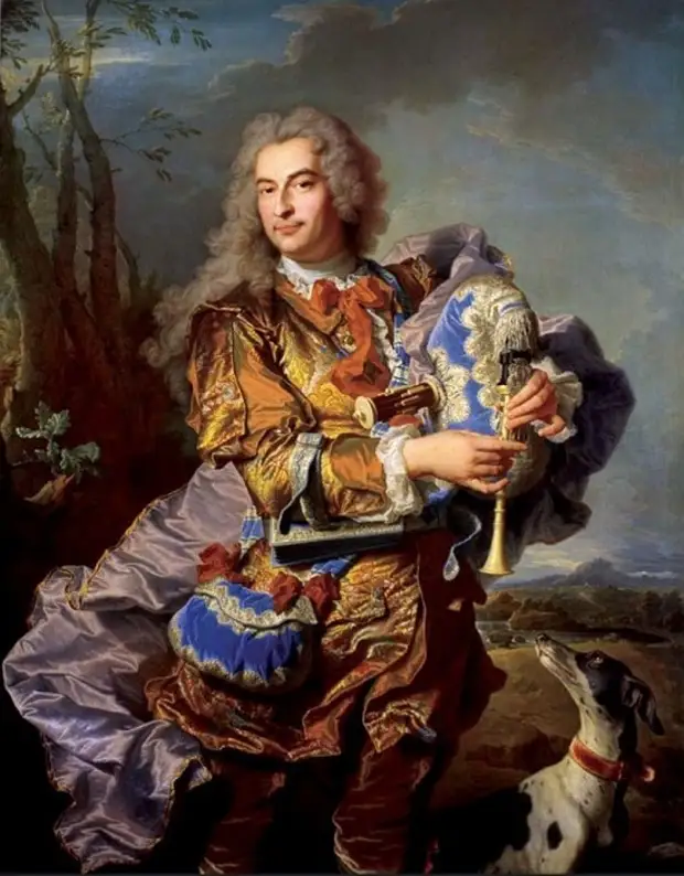 рассом Hyacinth Rigaud (Hyacinthe Rigaud) расмҳо - 15