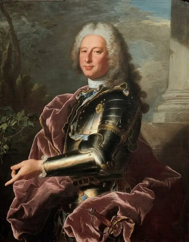 pinturas del artista Hyacinth Rigaud (Hyacinthe Rigaud) - 18