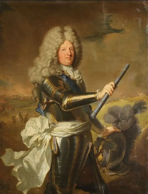 bức tranh của nghệ sĩ Hyacinth Rigaud (Hyacinthe Rigaud) - 10