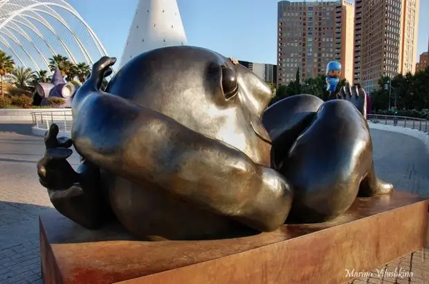 Stad för konst och vetenskap i Valencia.