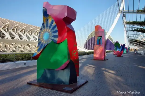 Cidade das Artes e Ciências de Valência.