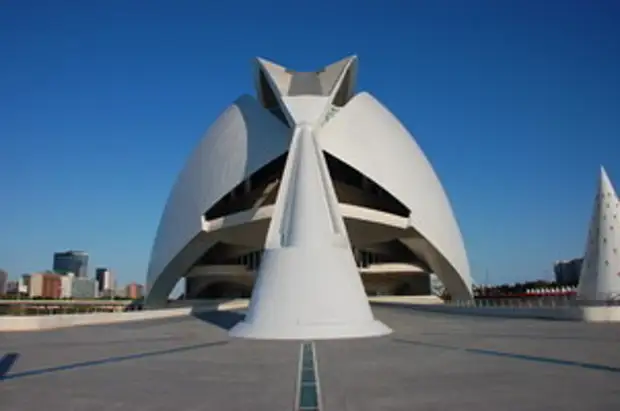 Stad för konst och vetenskap i Valencia.