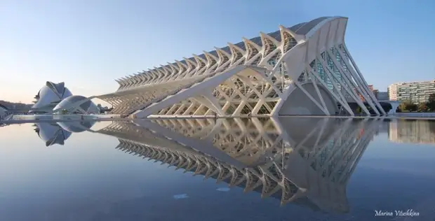 Cidade das Artes e Ciências de Valência.