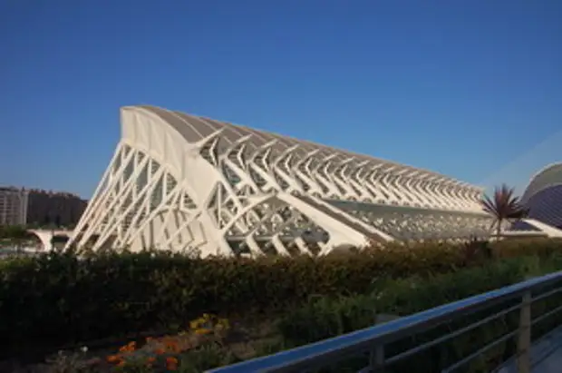 Cidade das Artes e Ciências de Valência.