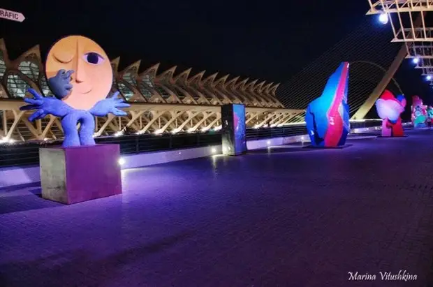 Cidade das Artes e Ciências de Valência.