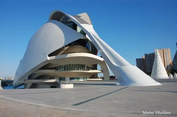 Stad för konst och vetenskap i Valencia.