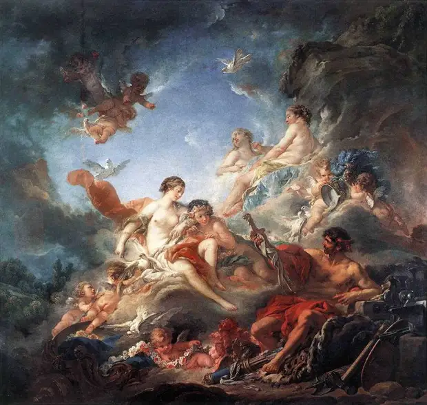 Artista Francois Boucher.