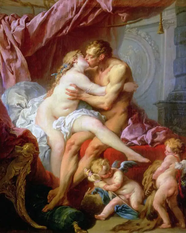 Artista Francois Boucher.