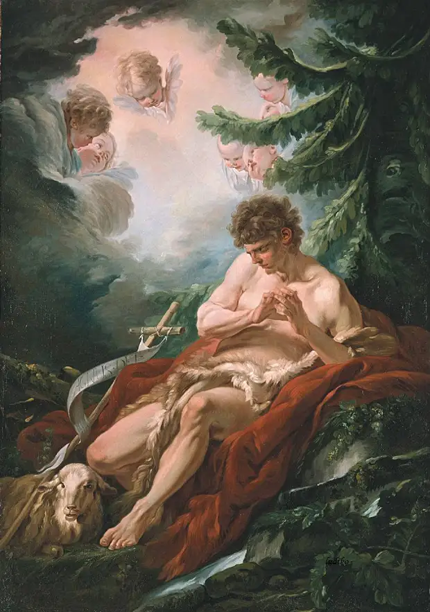 Artista Francois Boucher.